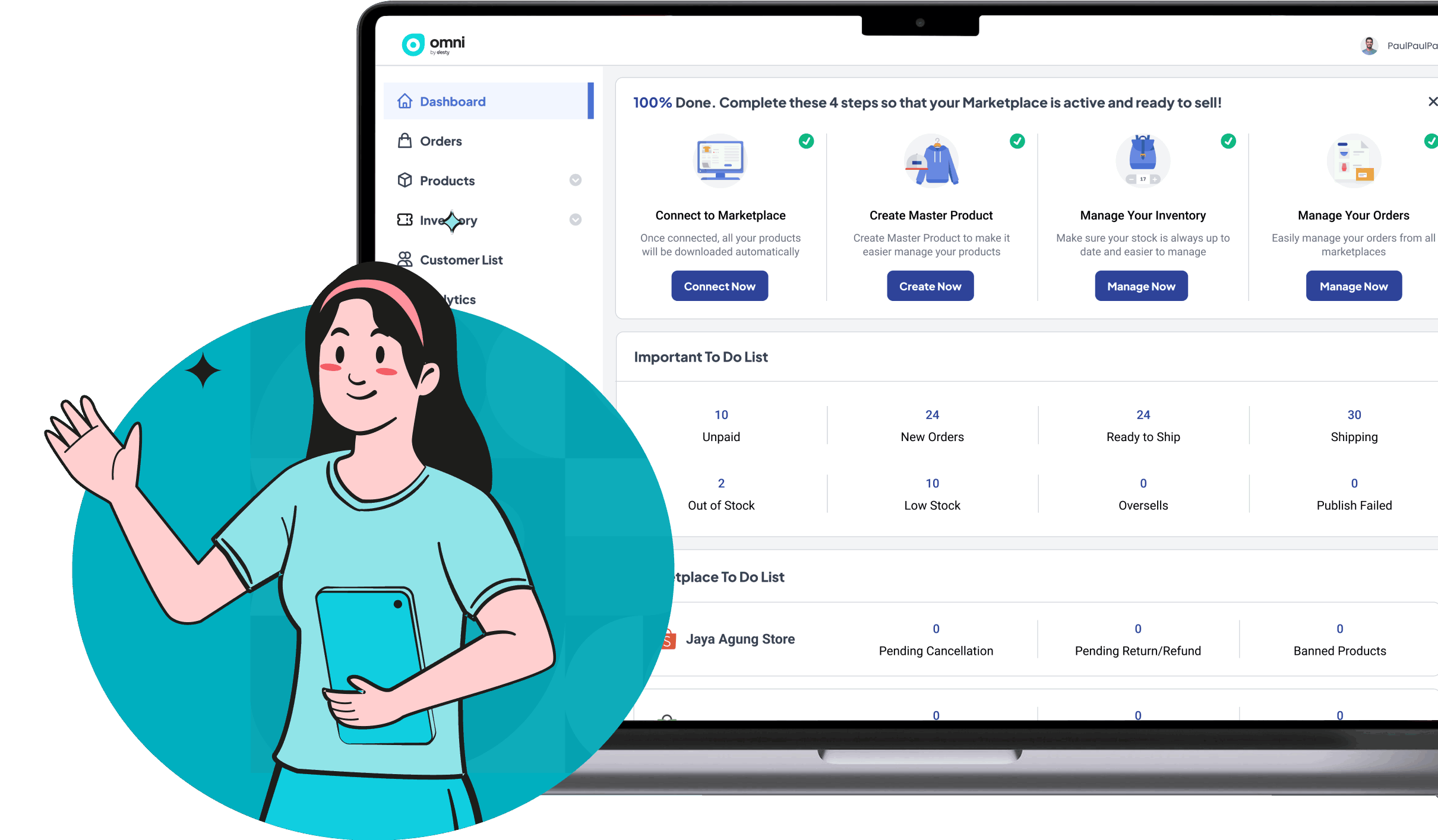 Desty Omni Omnichannel untuk Atur Semua Marketplace Kamu