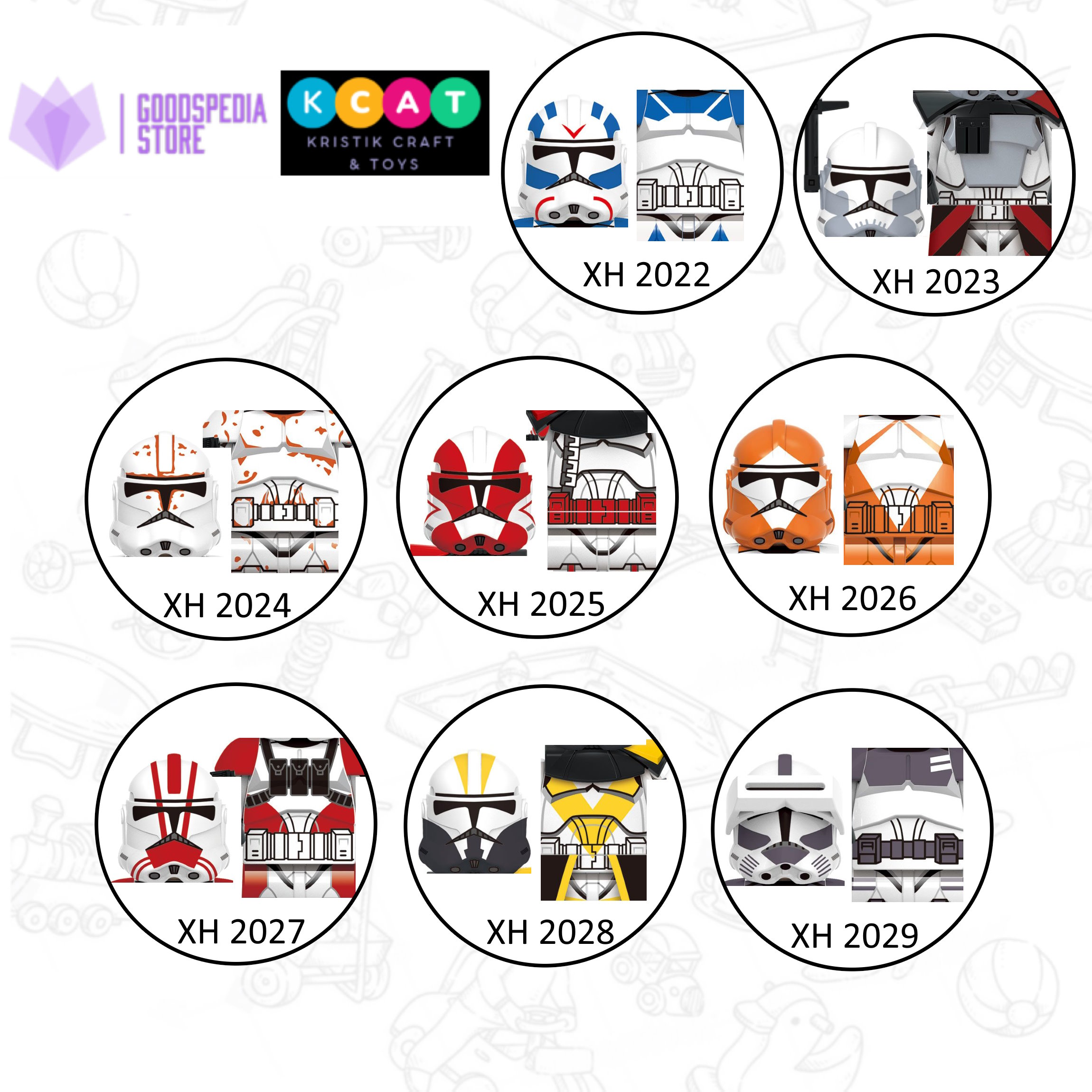 Figure Mini X0351 - 501st Jet Trooper ARC Trooper Colt Dusty Captain ...