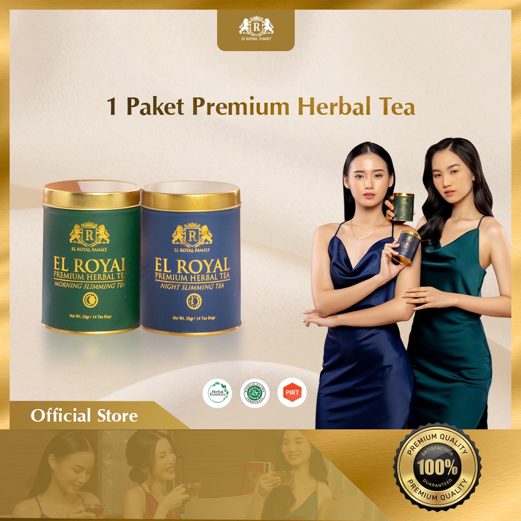 El Royal Premium Herbal Tea (1 Paket) | 1 Morning Slimming Tea - 1 ...