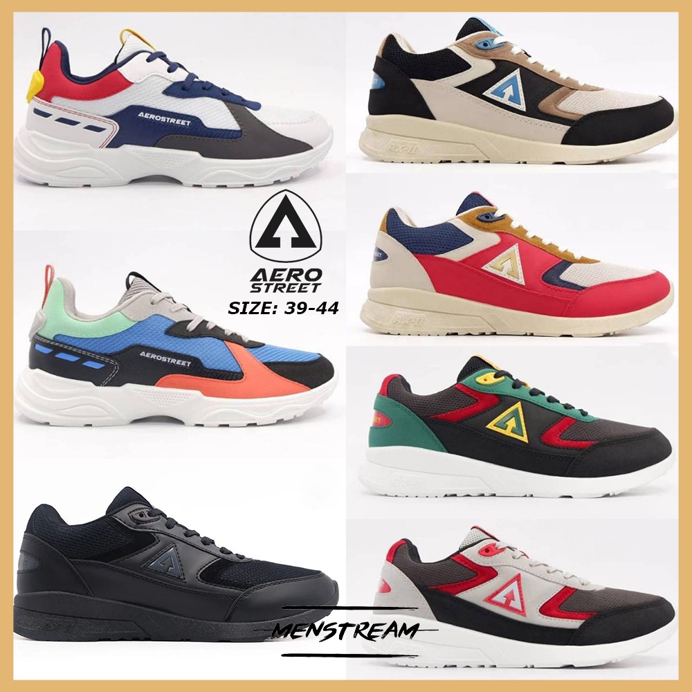 Aerostreet 40-44 Osaka / Riku - Sepatu Sneakers Casual Sport Pria ...