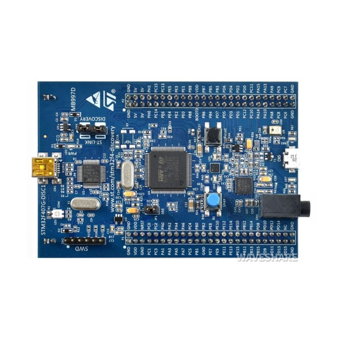 Stm32f4 Discovery Stm32f407 Cortex-m4 Development Board Module st-link-Central Electronics