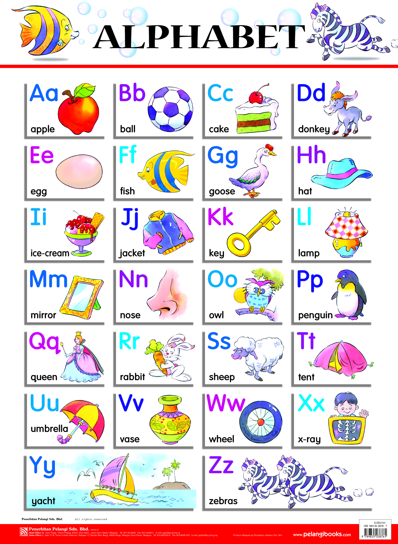 Education Chart/Poster : Look and Learn Charts - Penerbitan Pelangi ...