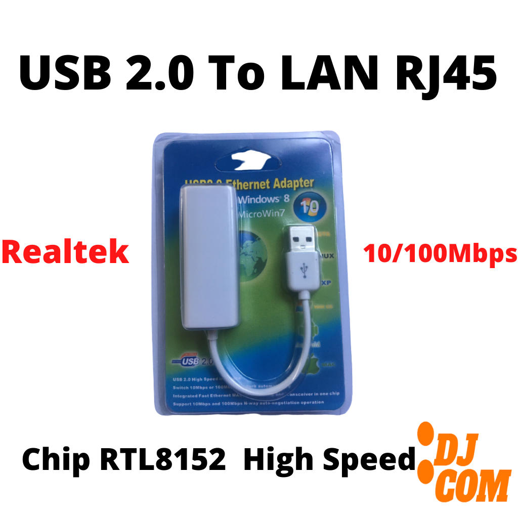 Kabel Converter USB To LAN Adapter Konektor RJ45-DEMAK JAYA COM