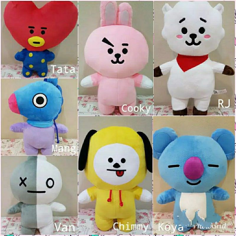 BONEKA BTS BT21-Mitra Mumtaz Store