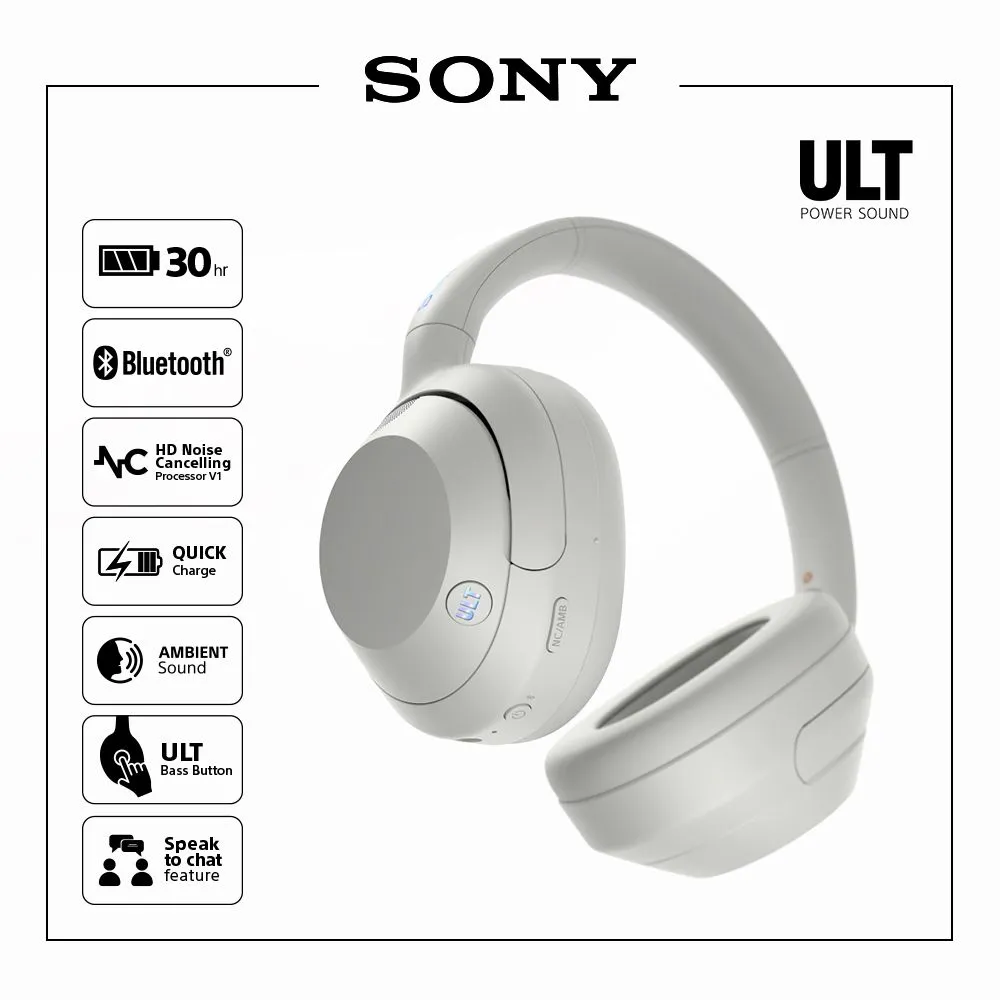 Sony ULT WEAR Noise Cancelling Headphones WH-ULT900N-PT Sony ULT WEAR Noise Cancelling Headphones WH-ULT900N-PT