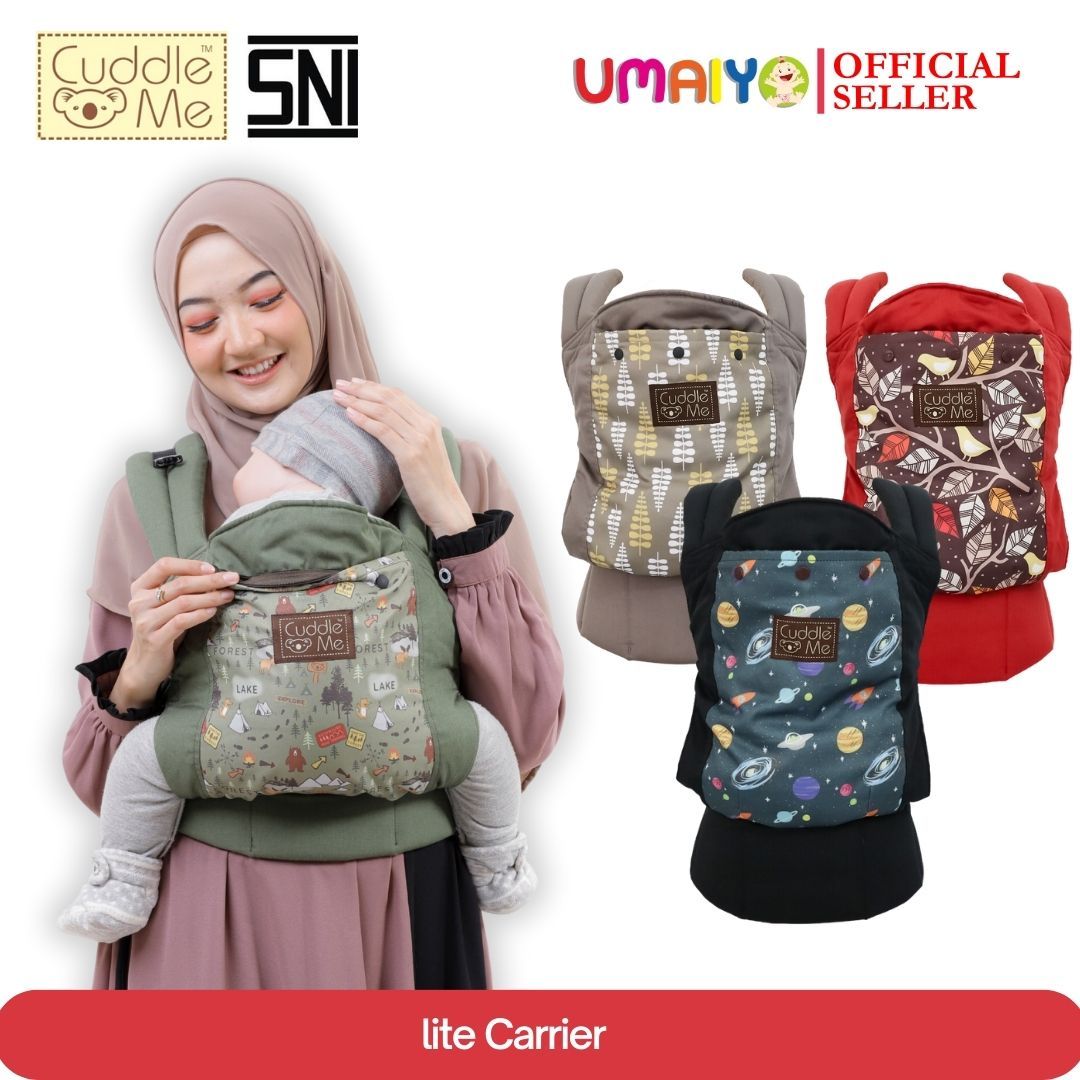 CUDDLE ME - LITE CARRIER - MOTIF-Clodi Warrior