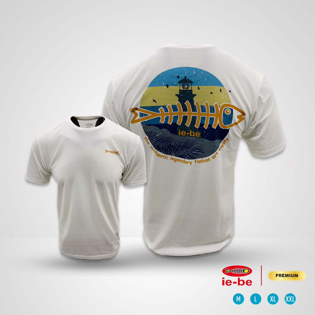 Kaos IEBE K1HL6007 Premium Grafis White - IEBE Official Store | Desty ...