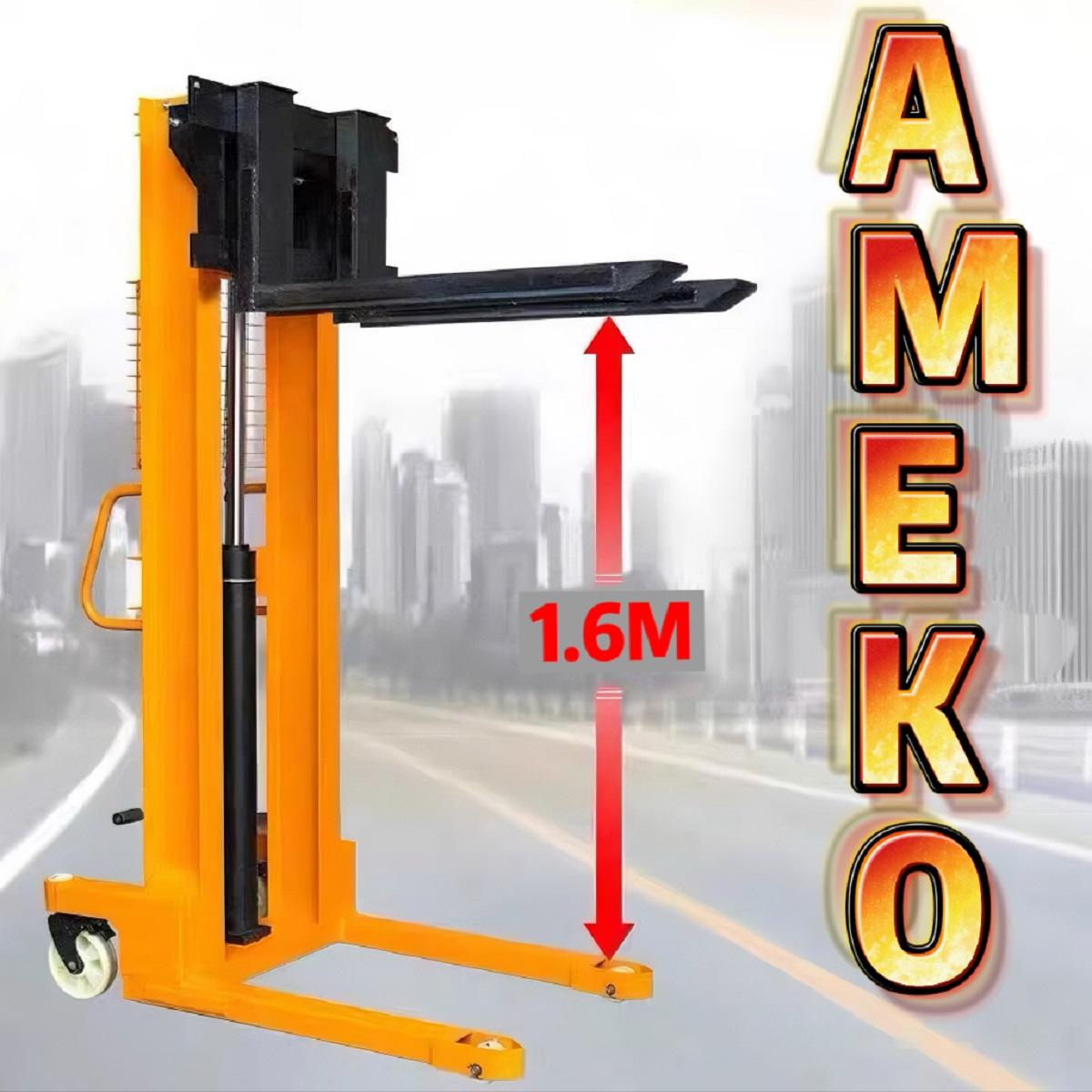 MANUAL HAND STACKER 1 TON 2 TON 1.6 M / HAND LIFT 1 TON 2 TON 1,6 M ...